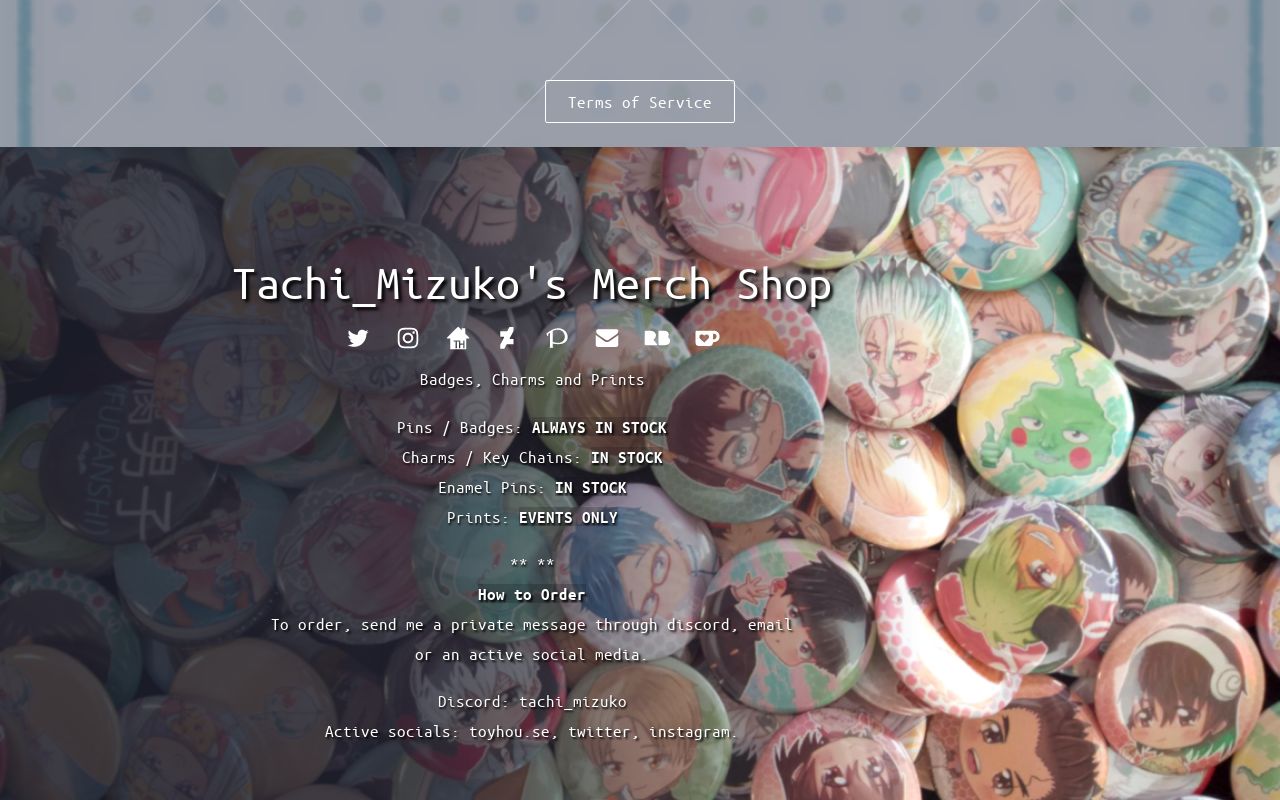Tachi's Art Booth